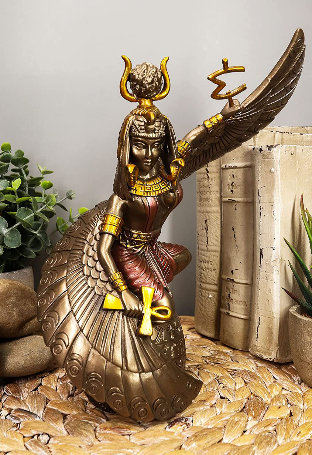 Trinx Idette Goddess of Motherhood and Magic Isis Ra Figurine | Wayfair