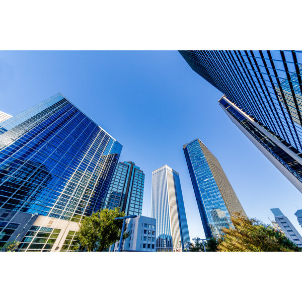 17 Stories Urban Building Group by Taka4332 - Wrapped Canvas Photograph ...