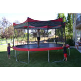 Propel Trampolines Kinetic 12' Round Backyard Trampoline with Safety ...