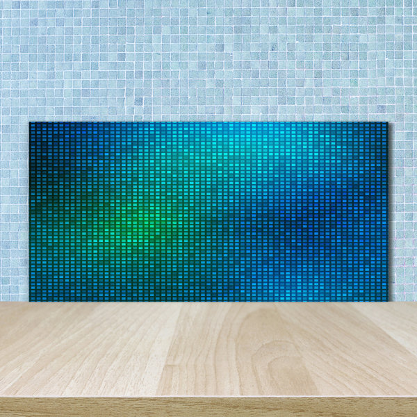 Ivy Bronx Benhard Abstract Background 50cm x 100cm Glass Panel ...