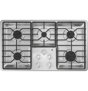 GE Appliances 36'' Gas 5 Burner Cooktop with Dual Size Power Burner ...