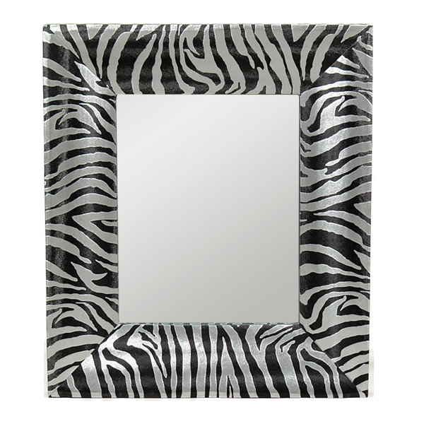 Mercer41 Choya Rectangle Leather Wall Mirror | Wayfair