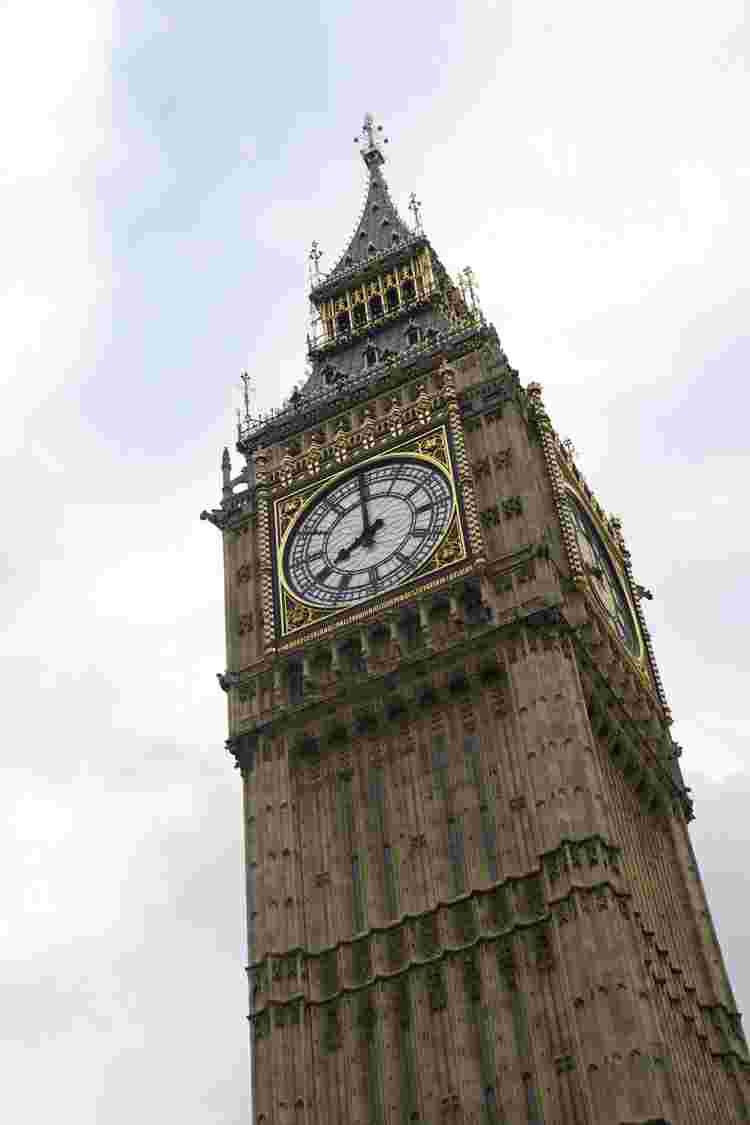 Ebern Designs Clock Tower Photography On Canvas Photograph | Wayfair