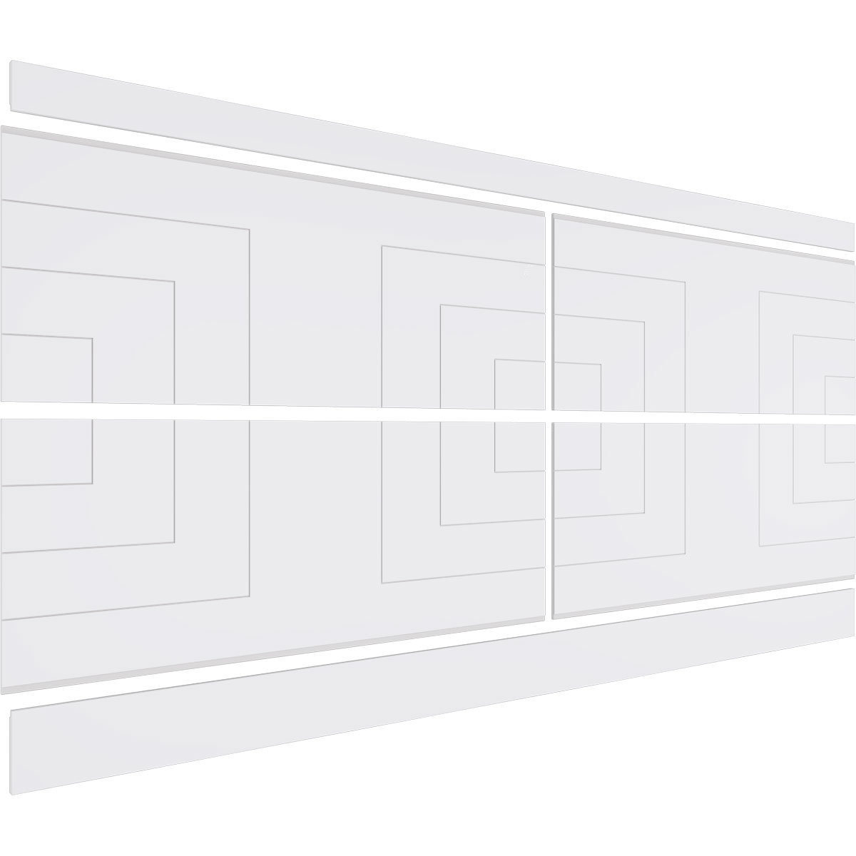 PCI Enterprises PVC Wainscot Paneling Kit | Wayfair