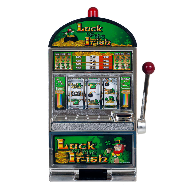Trademark Games Luck of the Irish Slot Machine Bank & Reviews | Wayfair