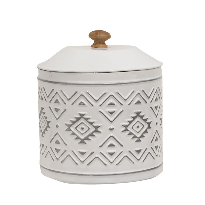 Foundry Select Aztec 2 Piece Kitchen Canister Set | Wayfair