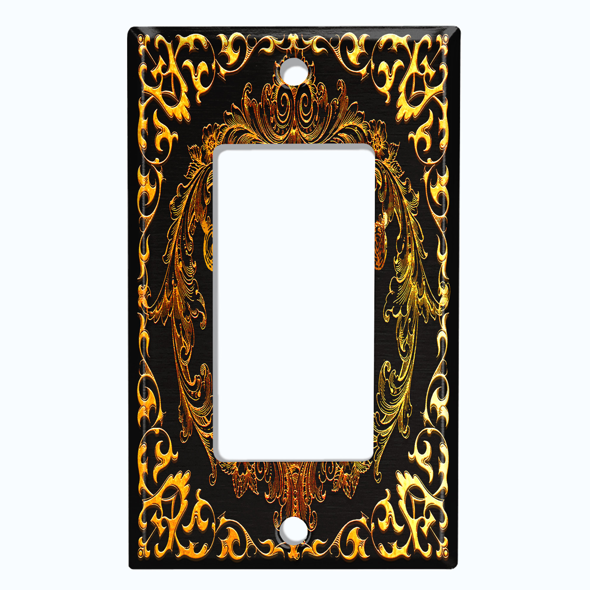 WorldAcc Royal Crown 1-Gang Rocker Wall Plate | Wayfair