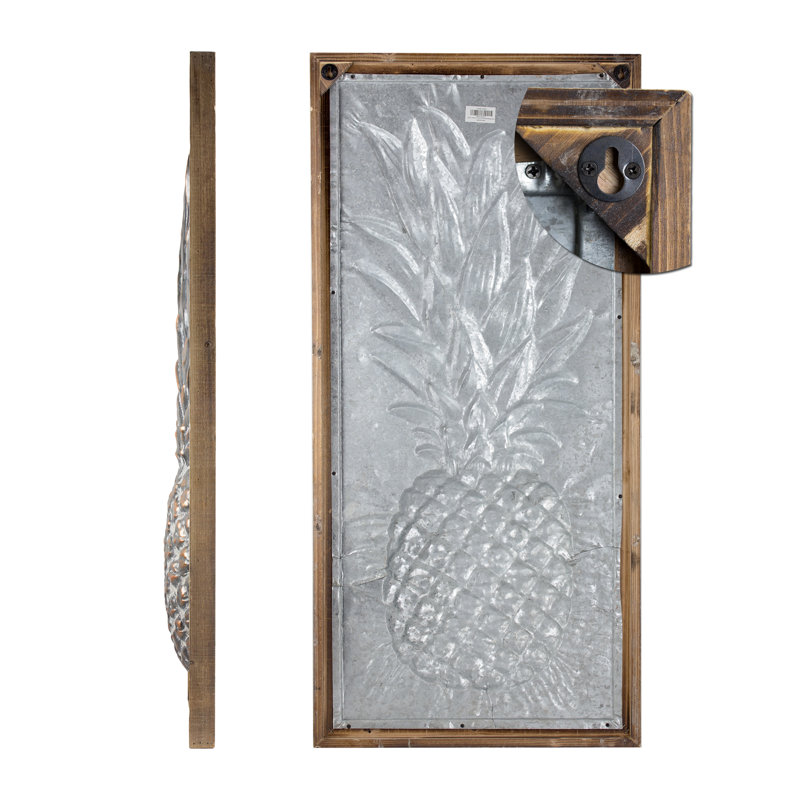 Bay Isle Home Metal Pineapple Wall Décor & Reviews | Wayfair