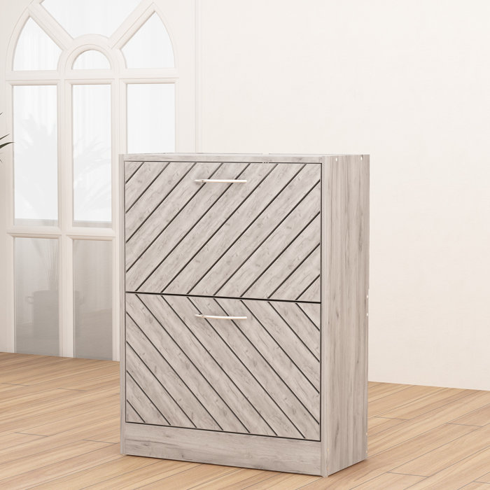 Wade Logan® 12 Pair Shoe Storage Cabinet & Reviews | Wayfair