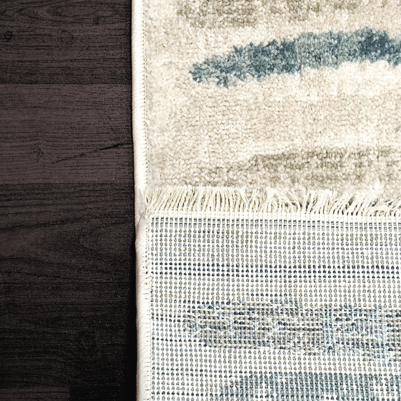 Ebern Designs Jayceion Green/Beige Rug & Reviews | Wayfair