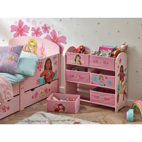 Disney Princess 6 Drawer Toy Organiser | Wayfair.co.uk