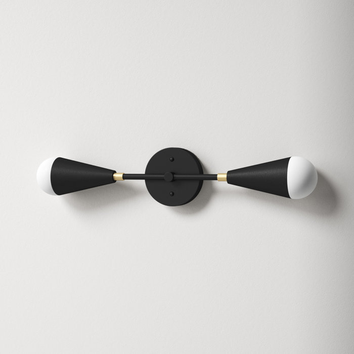 AllModern Monroe 2 - Light Dimmable Vanity Light & Reviews | Wayfair