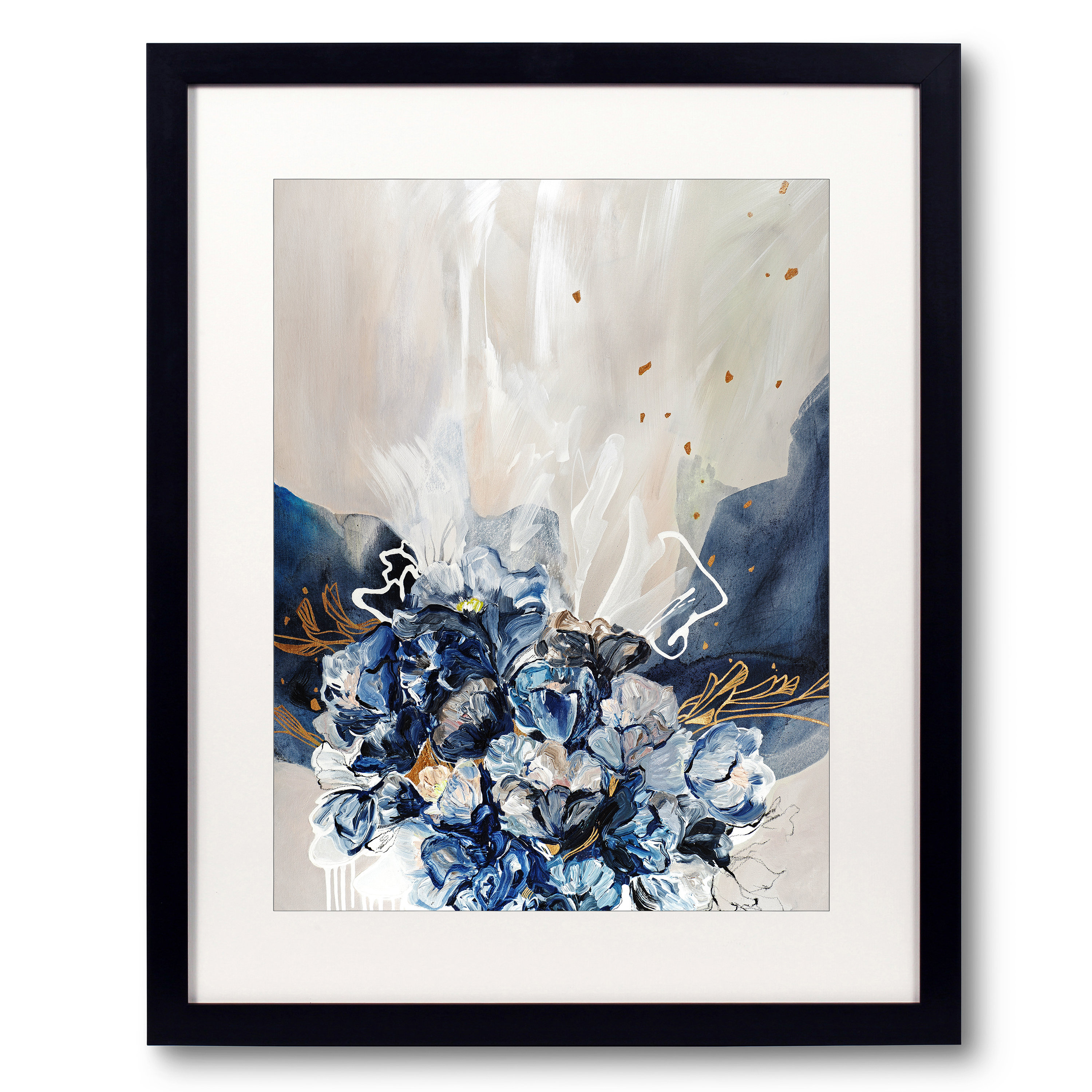 Made & Curated Novi Lim Somerset Bouquet by Novi Lim - Painting | Wayfair