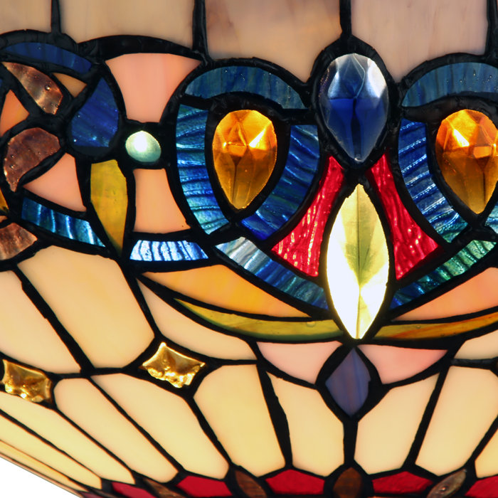 Canora Grey Anikia 2 - Light Glass Dimmable Geometric Chandelier | Wayfair