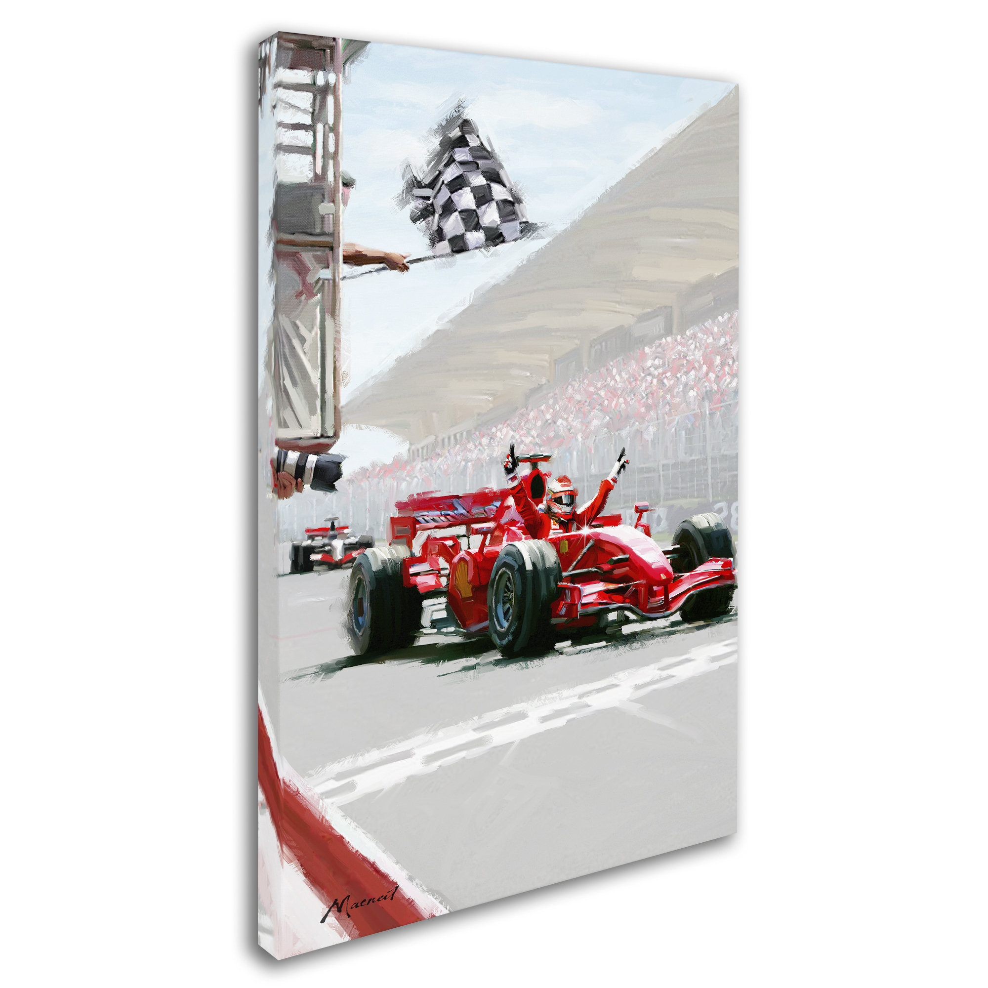 Trademark Art The Macneil Studio Finish Line by The Macneil Studio ...