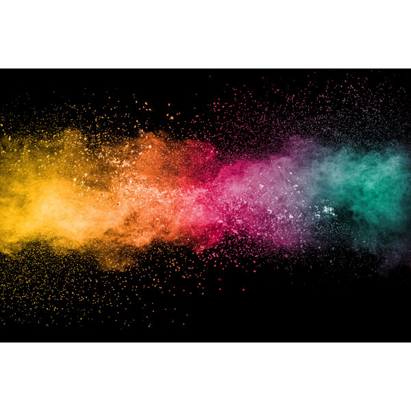 Ivy Bronx Rainbow Color Dust Splash | Wayfair.co.uk