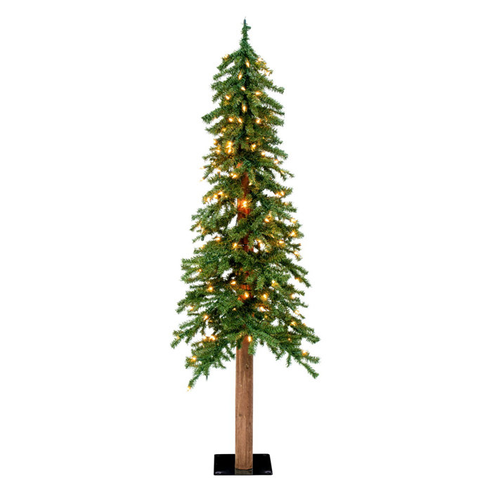 Mercury Row® Oatman Natural Alpine Artificial Christmas Tree & Reviews ...