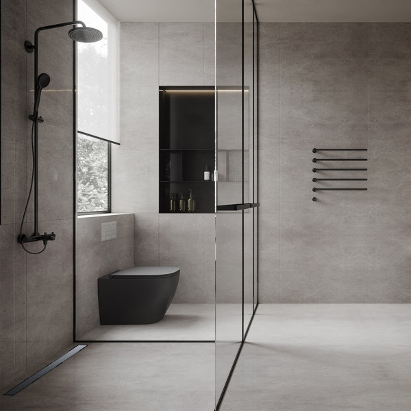 Interbath Stainless Steel Linear Grid Shower Drain | Wayfair