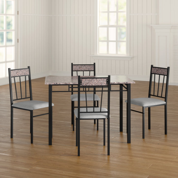 Winston Porter Caspar 5 Piece Dining Set & Reviews | Wayfair