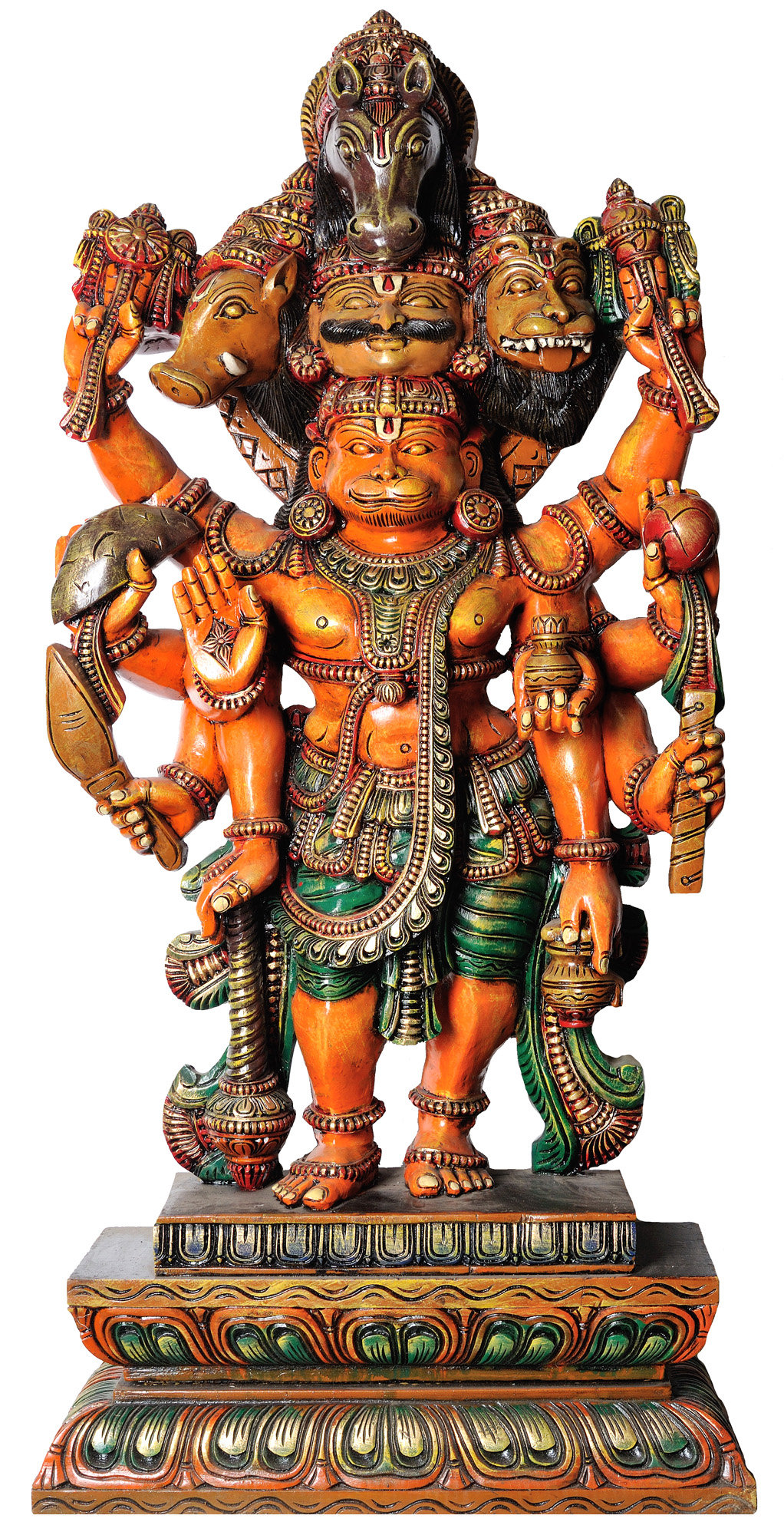 Exotic India Bhagawan Panchamukha Hanuman | Wayfair