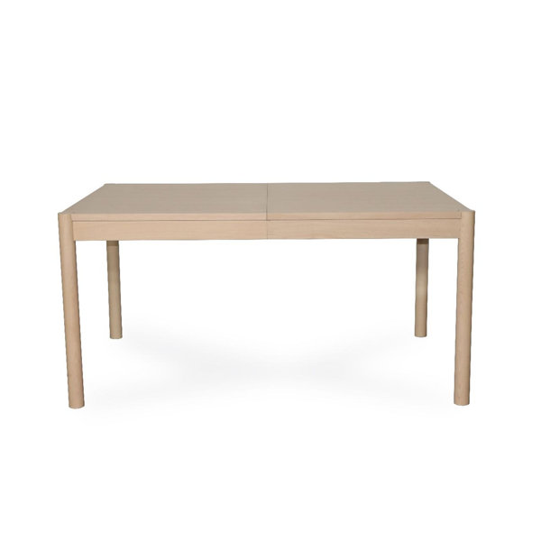 AllModern Lukas Extendable Beech Solid Wood Dining Table | Wayfair