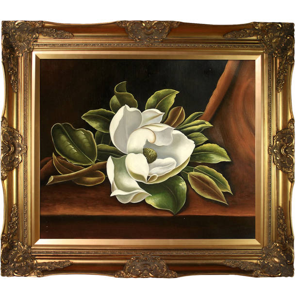 Winston Porter Organically Sustainable Magnolia Flower Magnets Wall ...