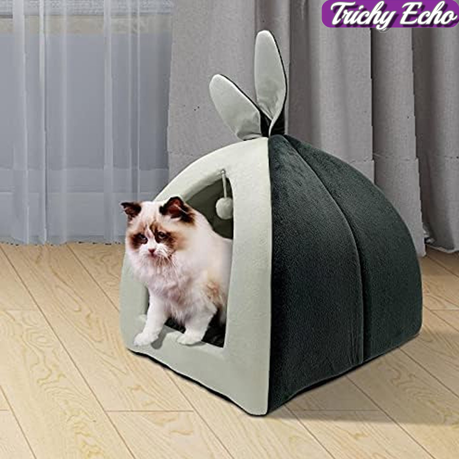 Trichy Echo Rabbit Shape Cat House | Wayfair