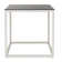 Brayden Studio® Rossi 24'' Tall Glass Sled End Table & Reviews | Wayfair