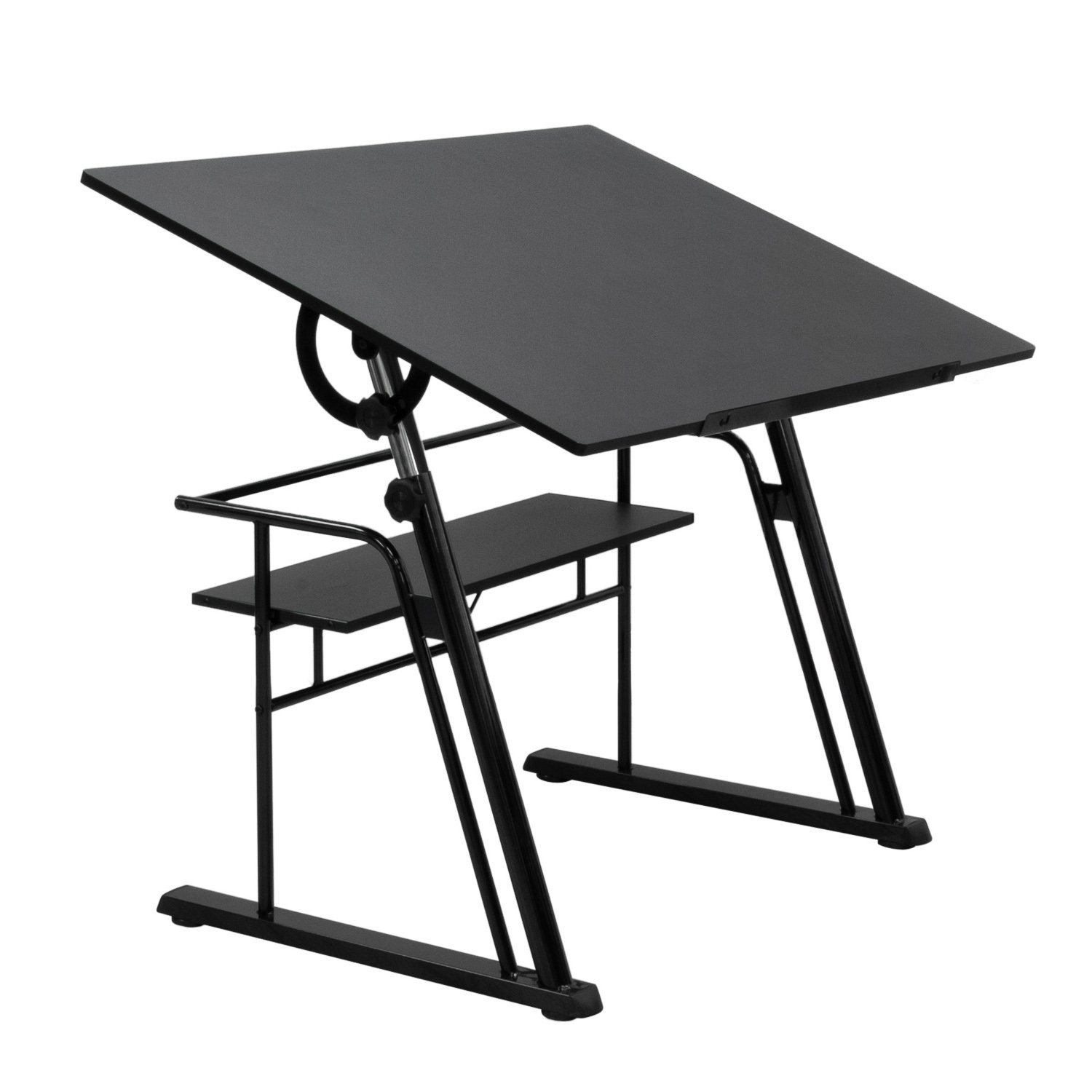 Inbox Zero Cowen Height Adjustable Drafting Table & Reviews | Wayfair