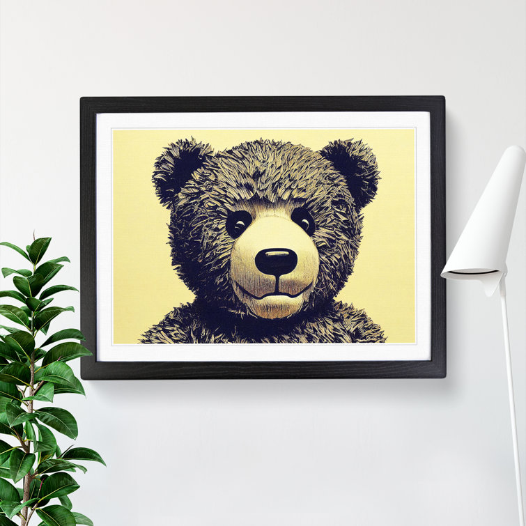 Marlow Home Co. Ideal Teddy Bear - Picture Frame Graphic Art | Wayfair ...