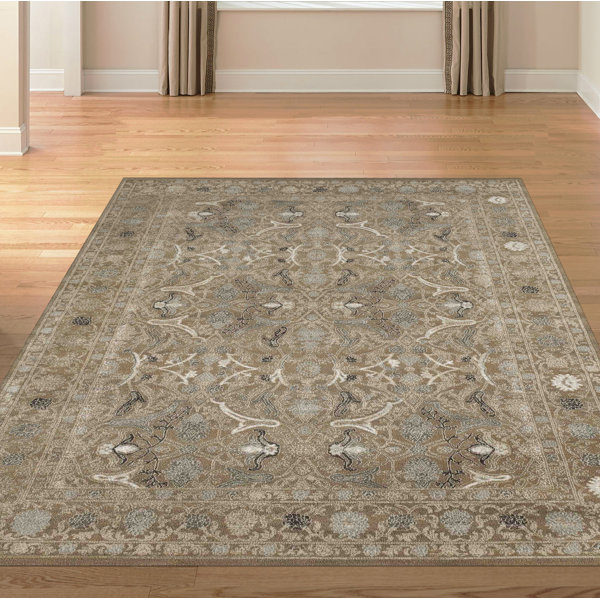 Threadbind Benson Performance Beige Rug & Reviews | Wayfair
