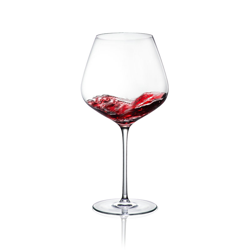 RONA Grace 33 oz. Burgundy Glass & Reviews | Wayfair