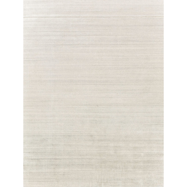 Exquisite Rugs Sanctuary Hand-Loomed Bamboo Slat/Seagrass Ivory/Gray ...