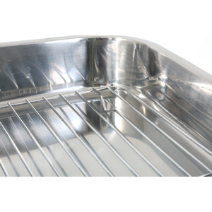 Cook Pro All-In-One Stainless Steel Roasting Pan Yes & Reviews | Wayfair