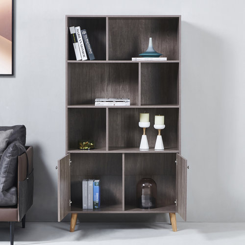Corrigan Studio® Moye Bookcase & Reviews | Wayfair