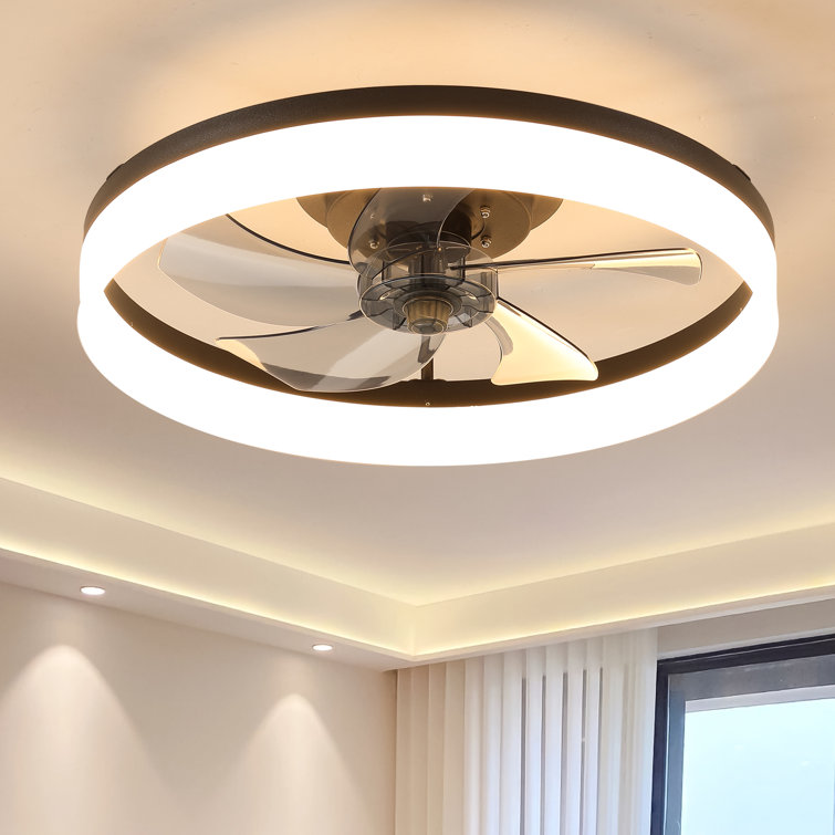 Wrought Studio Dukens Ceiling Fan with LED Lights | Wayfair