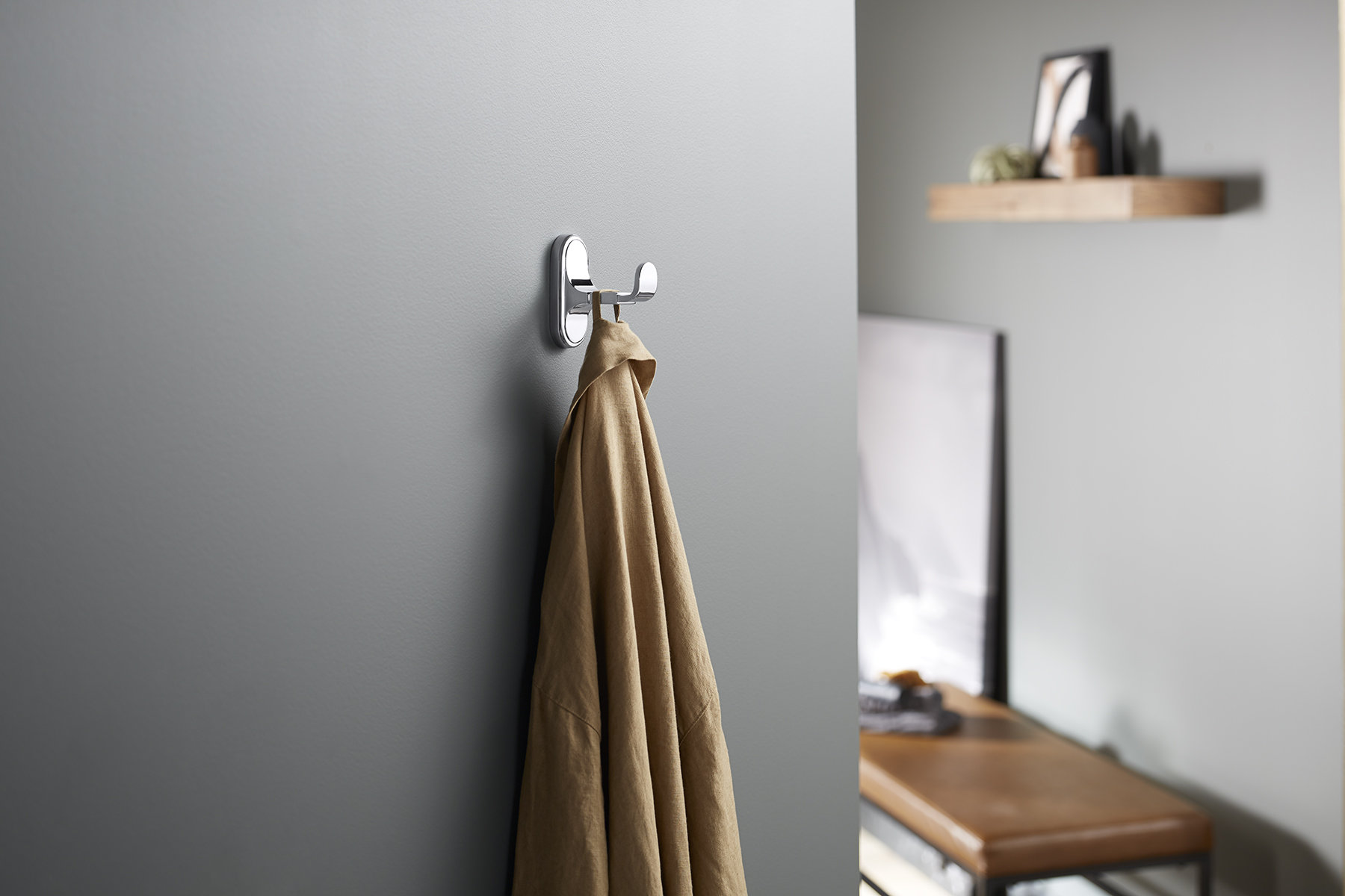 Kohler Industrial Robe Hook | Wayfair