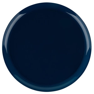 EcoQuality Disposable Round Plastic Plates Edge Collection 70 Guests ...