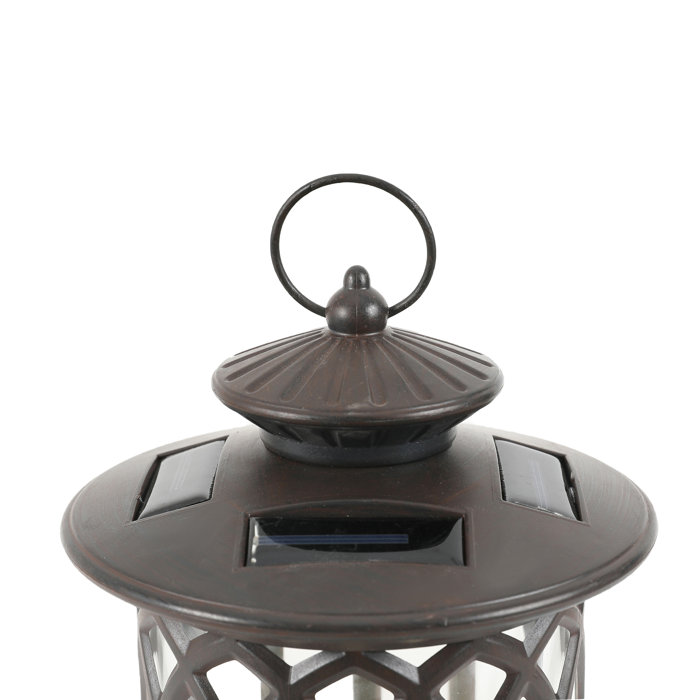 Luxen Home Round Plastic Lantern & Reviews | Wayfair