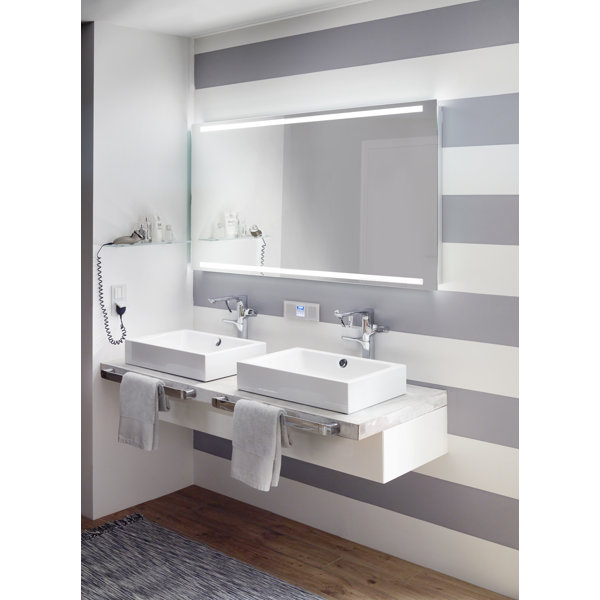 Kaldewei Pergamon Metal Rectangular Countertop Basin Bathroom Sink ...