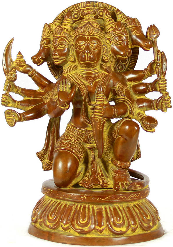 Bungalow Rose Pancha-Mukhi Hanuman (The Eleventh Rudra) | Wayfair