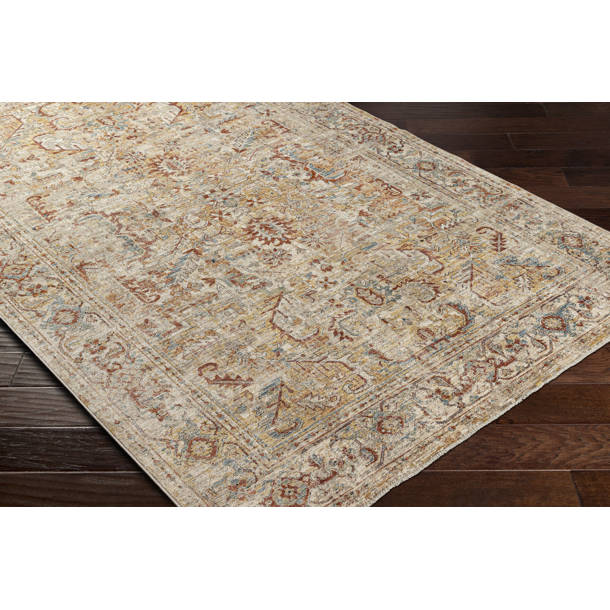 Langley Street Gorsuch Performance Beige/Slate Rug & Reviews | Wayfair
