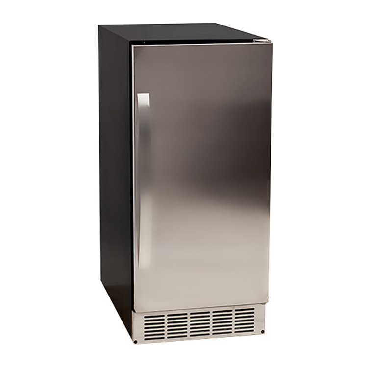 Edgestar 50 Lb. lb. Daily Production Cube Clear Ice Freestanding Ice ...