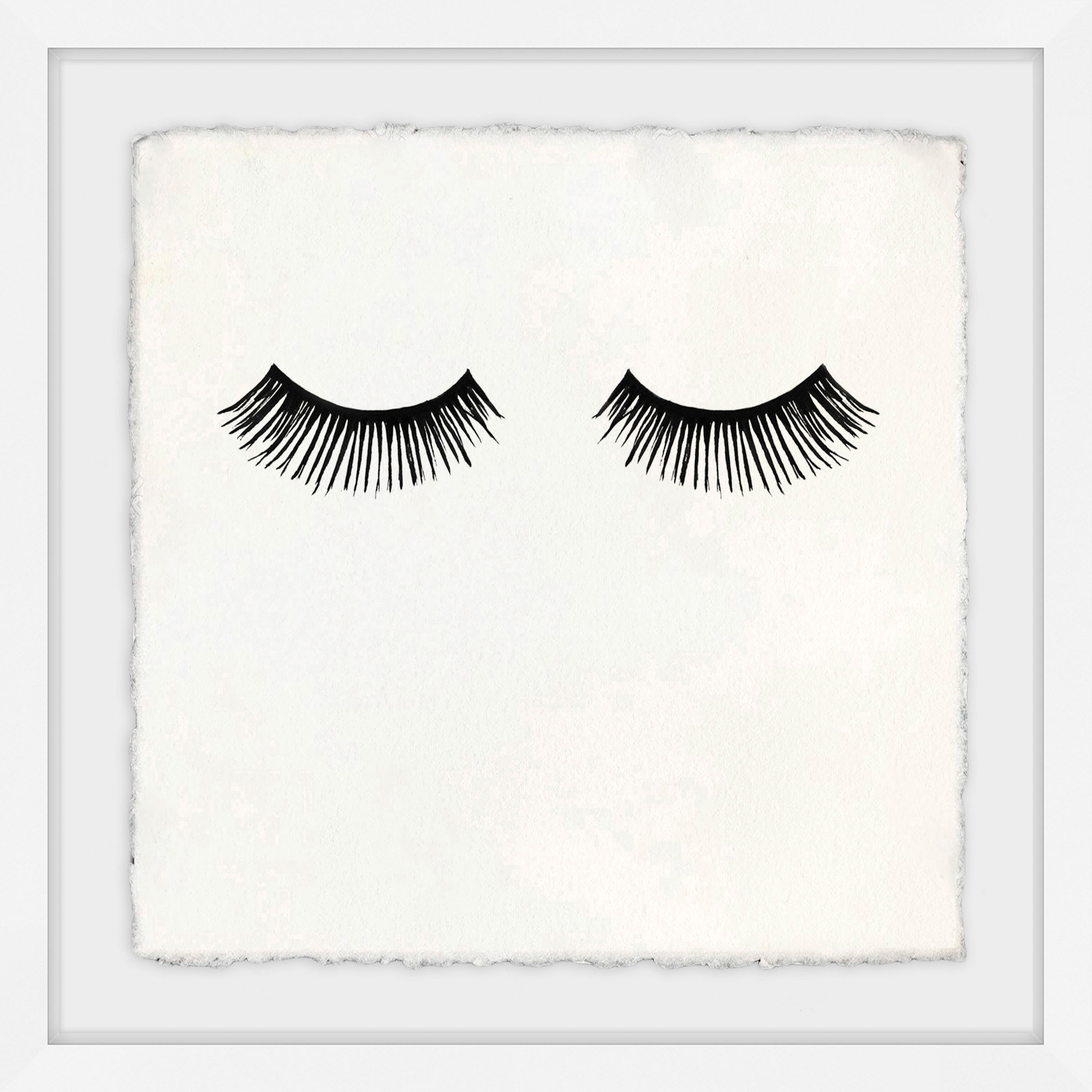 Mercer41 Long Lashes - Picture Frame Print | Wayfair