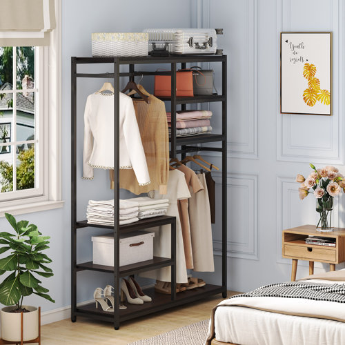 Latitude Run® Damius 47.24" W Closet System Starter Kit & Reviews | Wayfair