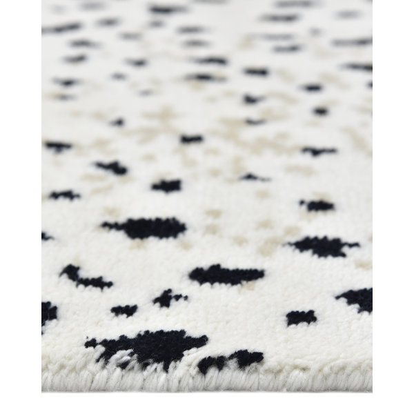 Solo Rugs Hand-Knotted Animal Print Area Rug in Ivory & Reviews | Perigold