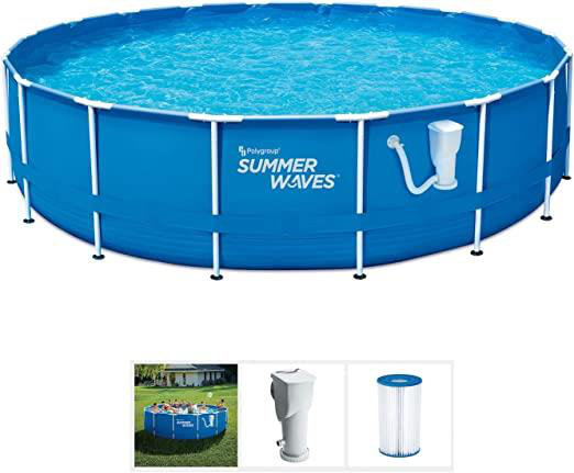 Polygroup Polygroup Resin Frame Set Pool | Wayfair.co.uk