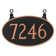 Montague Metal Products 1-Line Hanging Address Plaque & Reviews | Wayfair
