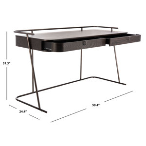 Brayden Studio® Ferrell 59.4'' Desk | Wayfair