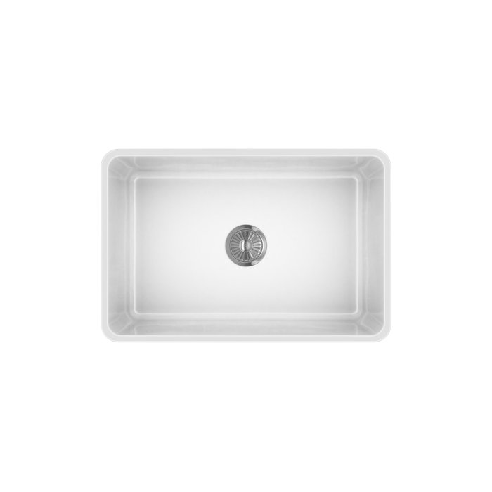 LaToscana 27'' L Single Bowl Fireclay Kitchen Sink & Reviews - Wayfair ...